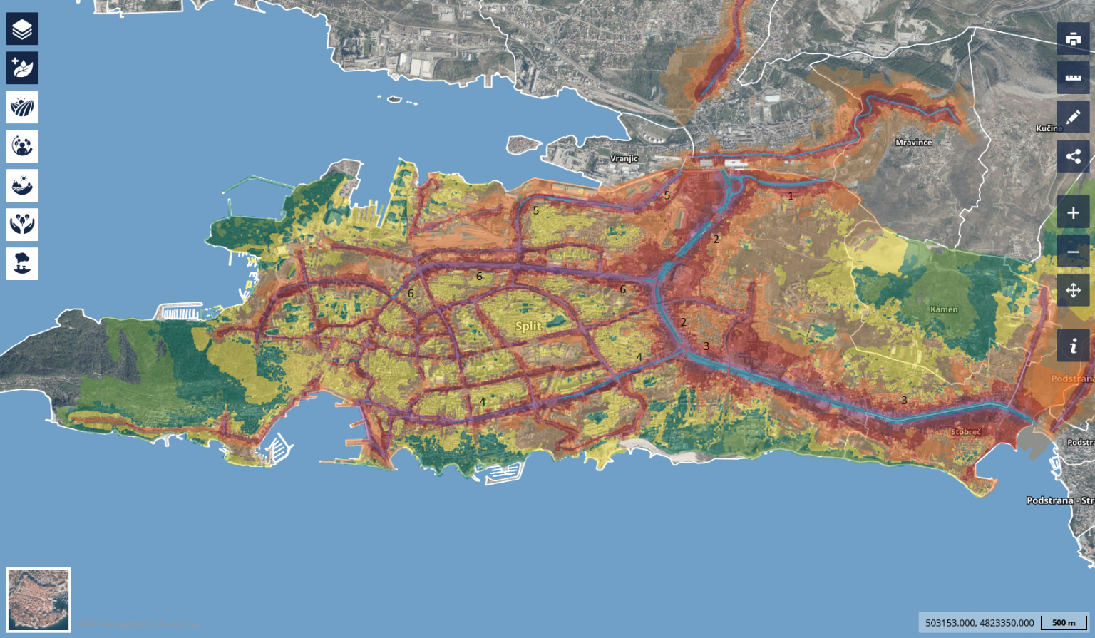 Analizirali smo koja su najbučnija područja u Splitu: Neki dijelovi grada se ističu