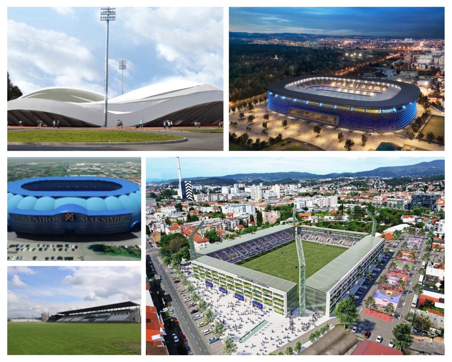 Foto: 6 stadiona u Hrvatskoj koji bi uskoro trebali zaživjeti