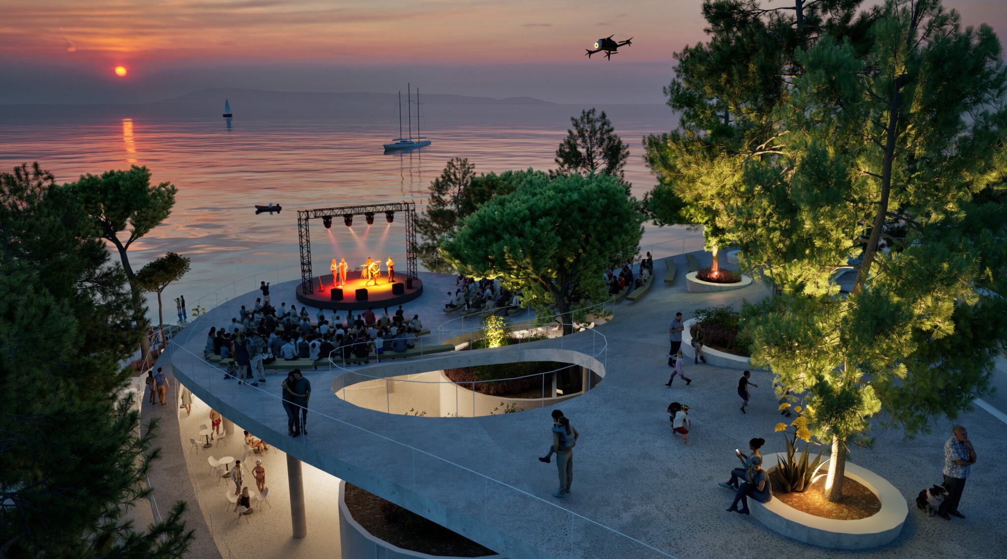 Nostalgično idejno rješenje za kultnu plažu na Jadranu