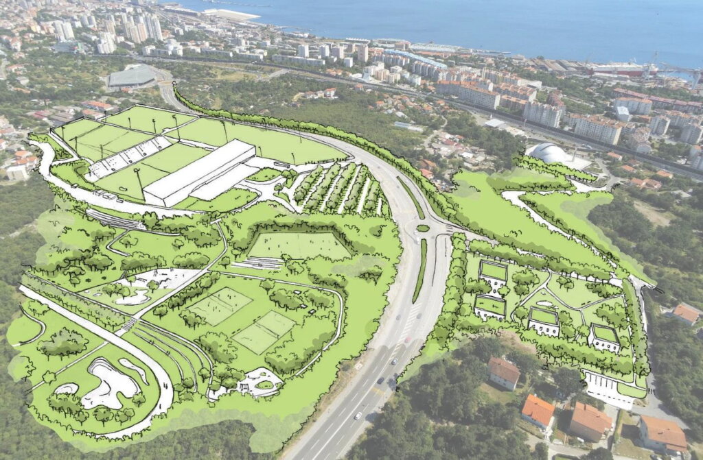 Rijeka planira konstrukciju dvije park-šume i zelenog štita za ...